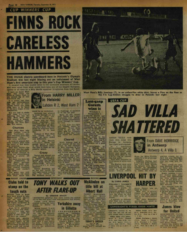 Liverpool in Europe - 1975/76 UEFA Cup