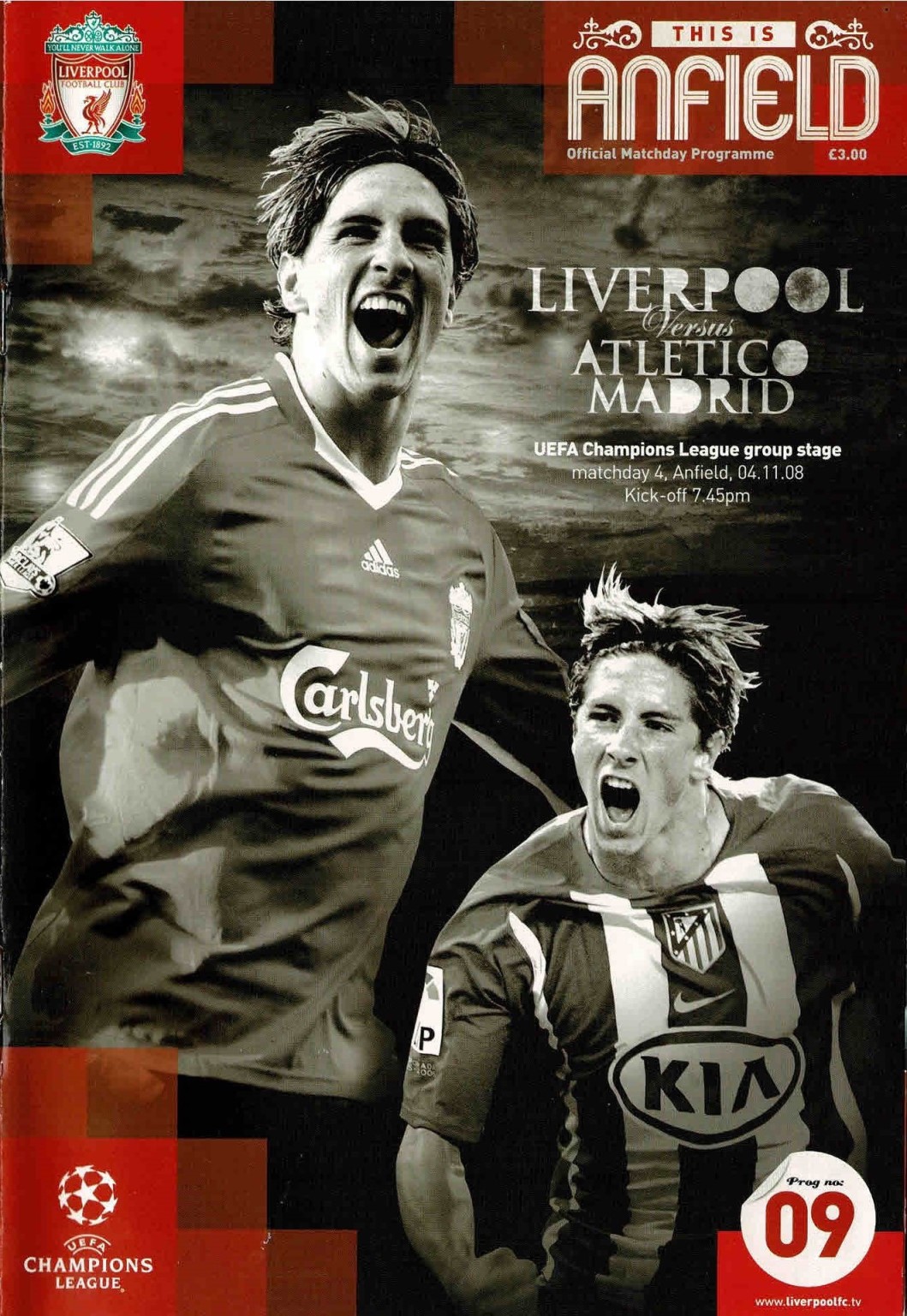 Liverpool in Europe - 2008/09 Champions League