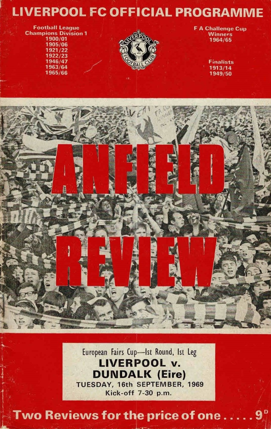 Liverpool in Europe - 1969/70 Fairs Cup